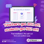 Streamtech | Fiber Internet | Teacher and Student Discount Promo
