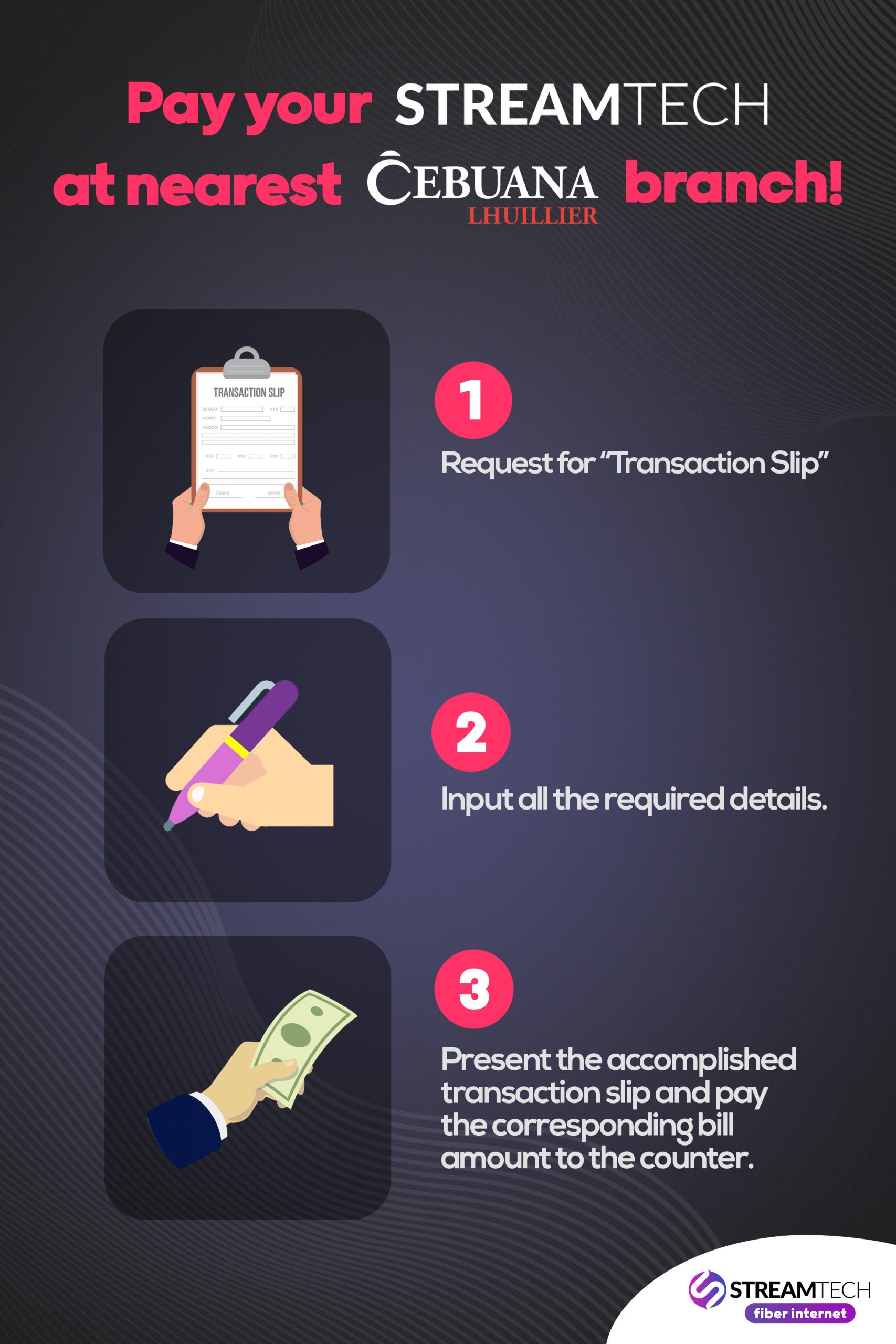 Internet Bills Payment Made Easy via Our Payment Options | Streamtech