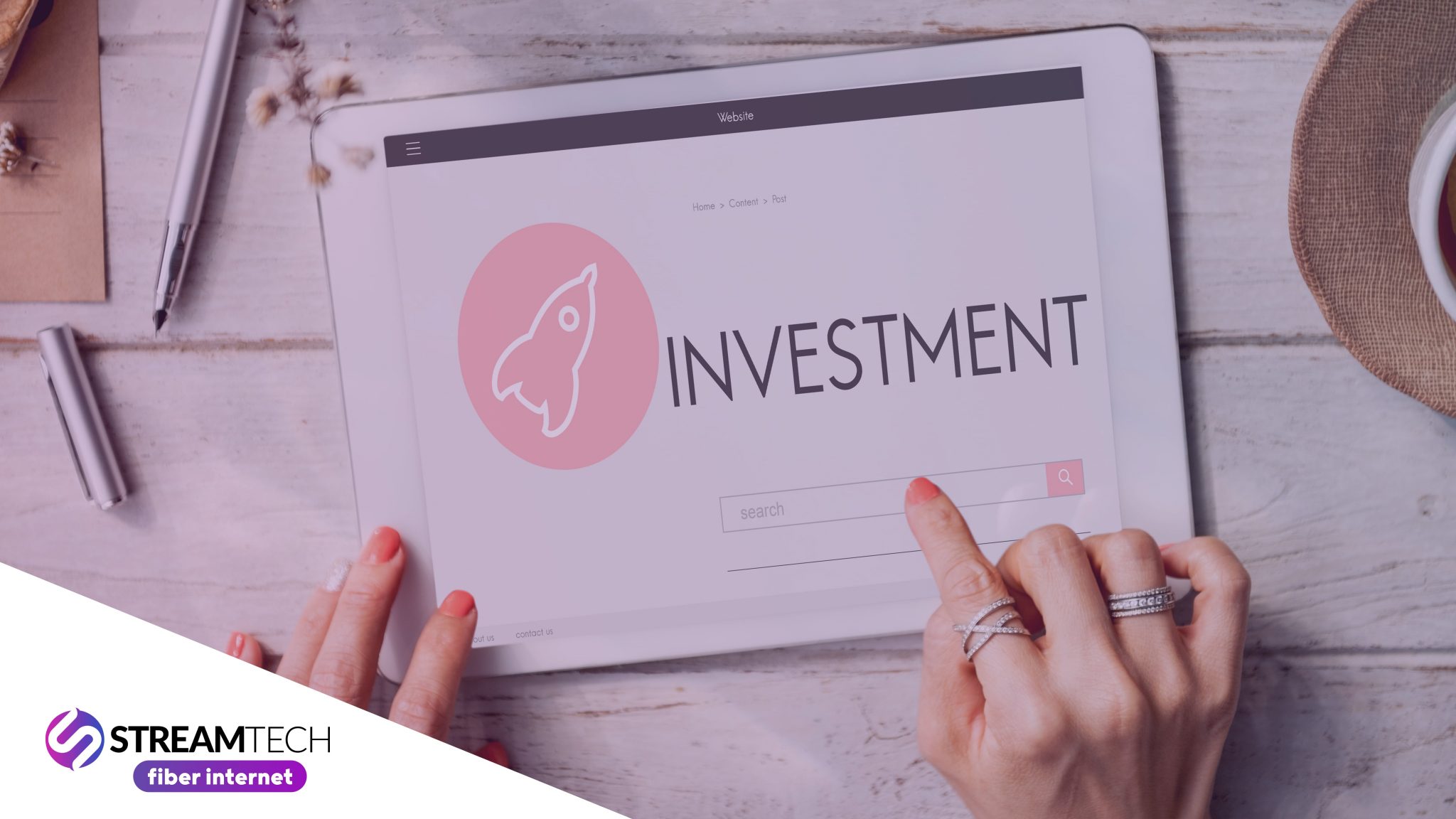 Streamtech | Fiber Internet | Investing Online Brings You These Perks